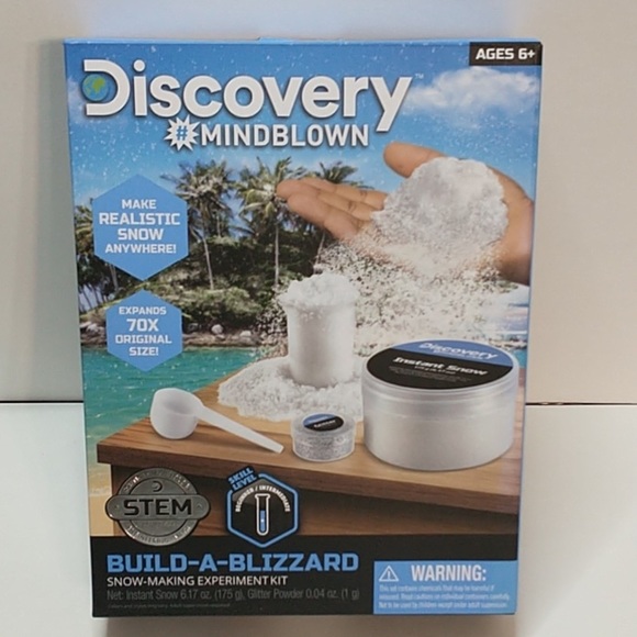 Discovery | Toys | Discovery Build A Blizzard Snow Making Experiment ...